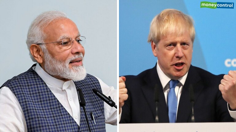 PM Modi, Boris Johnson discuss India-UK trade, climate change in phone ...