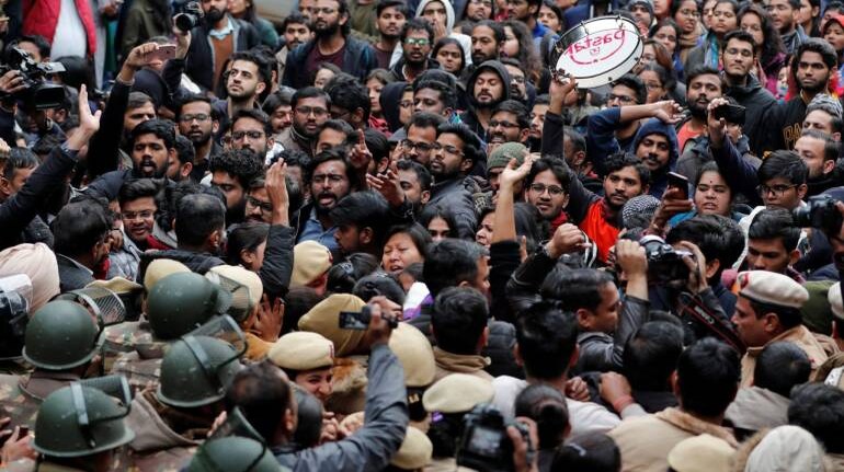 JNU Violence: Hindu Raksha Dal claims responsibility for attack, warns ...