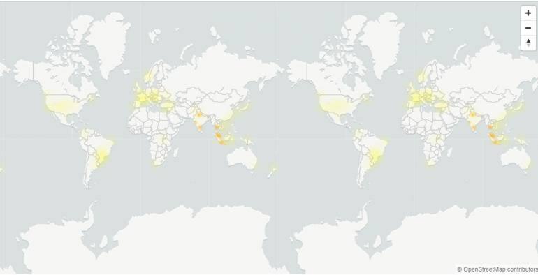 Twitter was inactive for some users across the globe