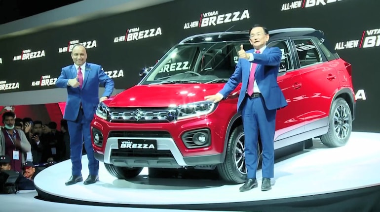 Auto Expo 2020 | Maruti Suzuki launches 2020 BS-VI Vitara Brezza with ...