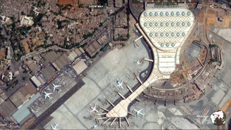 Google Earth lists Mumbai airport, other Indian landscapes