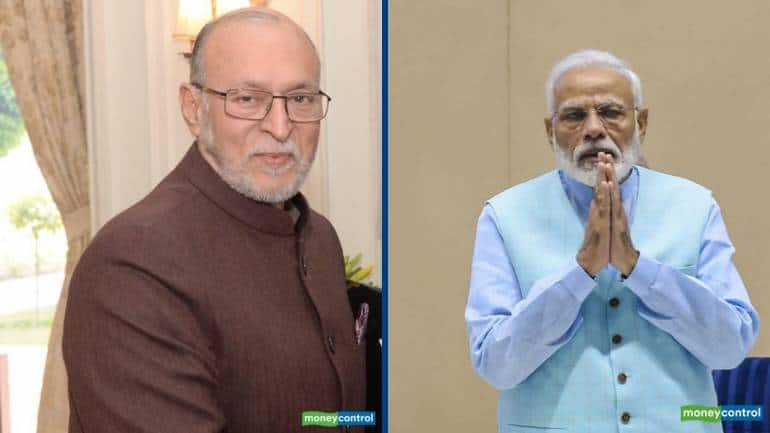 Delhi LG Anil Baijal meets PM Narendra Modi
