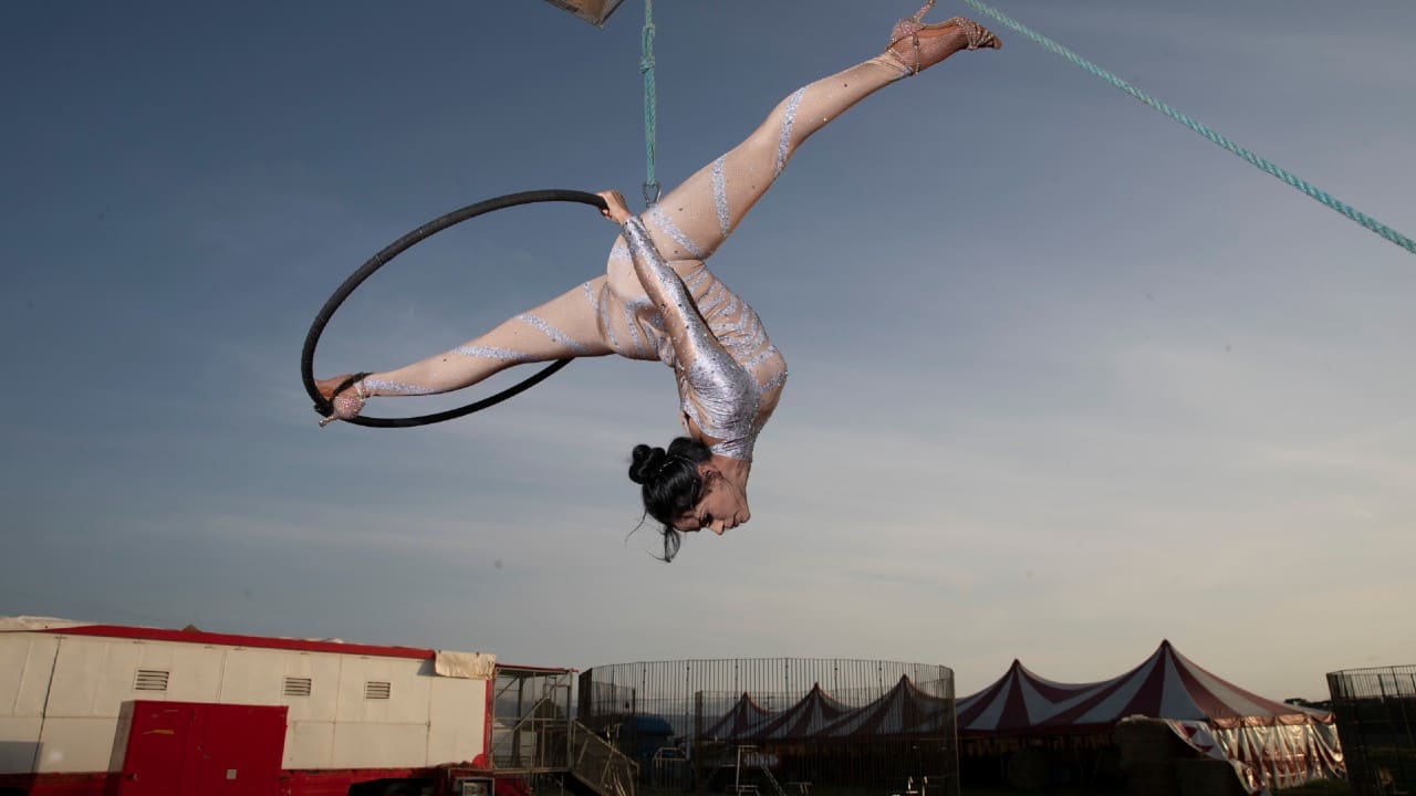 In Pics | Italy-based roving circus bows down to lockdown