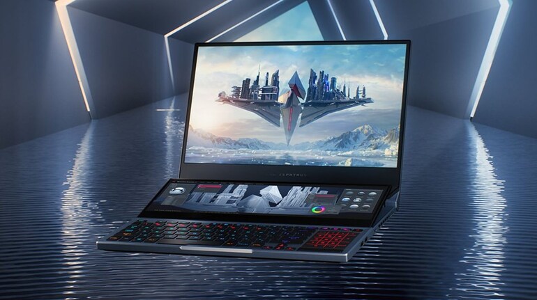 Asus ROG Zephyrus Duo 15 ultra-slim dual-screen gaming laptop, 10th Gen ...