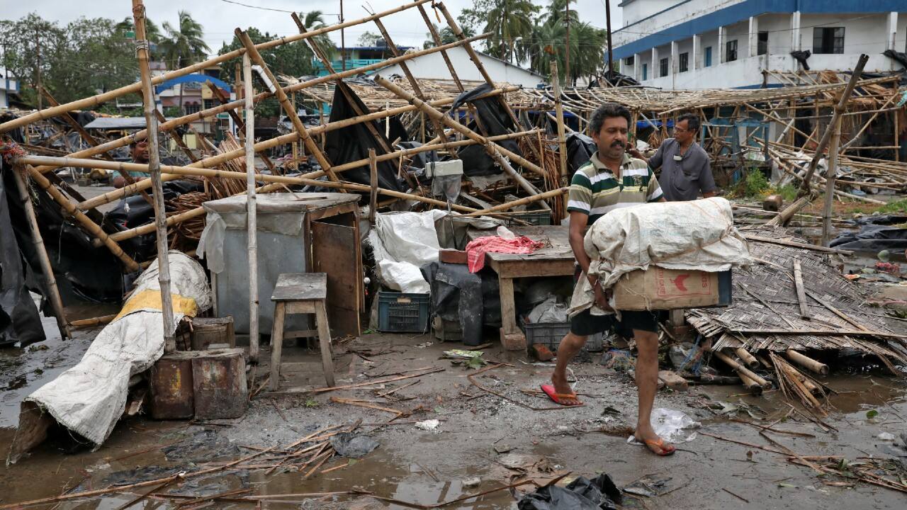 In pics | Cyclone Amphan devastates West Bengal, Odisha and Bangladesh ...