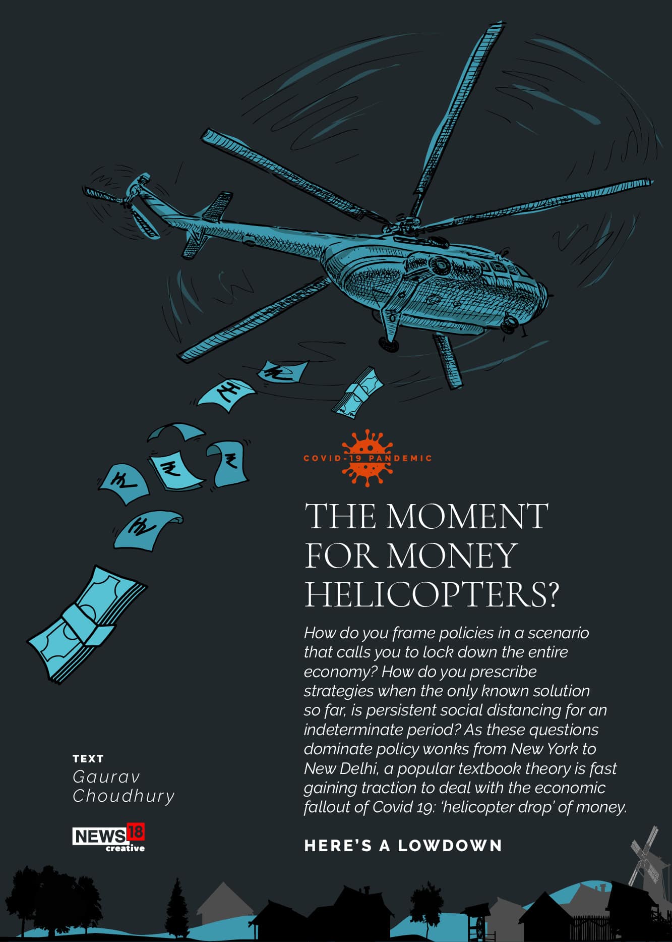 Helicopter drop of money: What is it?