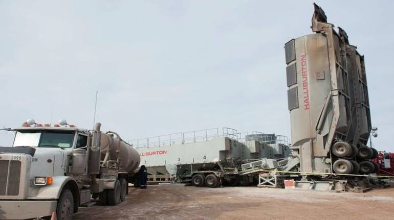 In US shale bust, frack-sand miners are the new coal companies