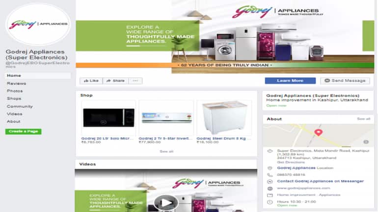 Now, visit Godrej Appliances stores virtually to get product ...