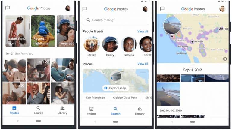 Google Photos for Android and iOS gets a redesigned layout, map view ...