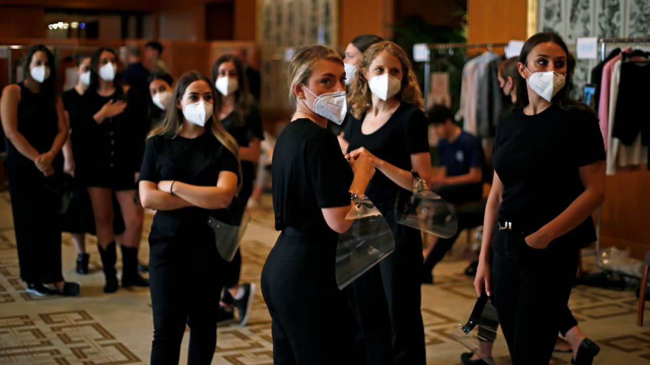 In pics | First real-world fashion show from Milan in COVID-19 era ...