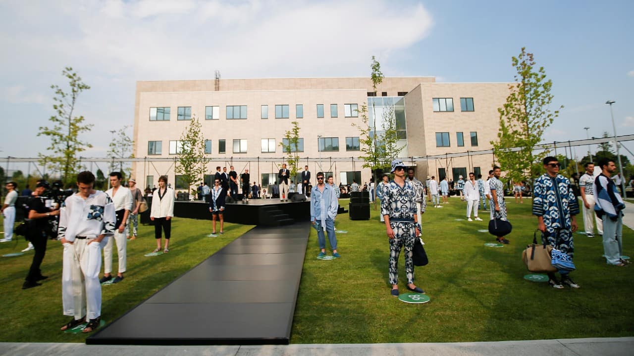 In pics | First real-world fashion show from Milan in COVID-19 era ...