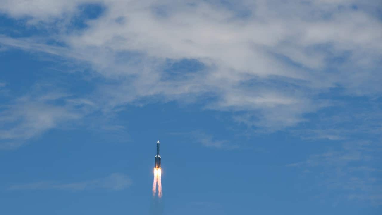 In-pics: China successfully launches Tianwen-1 Mars rover from Wenchang ...