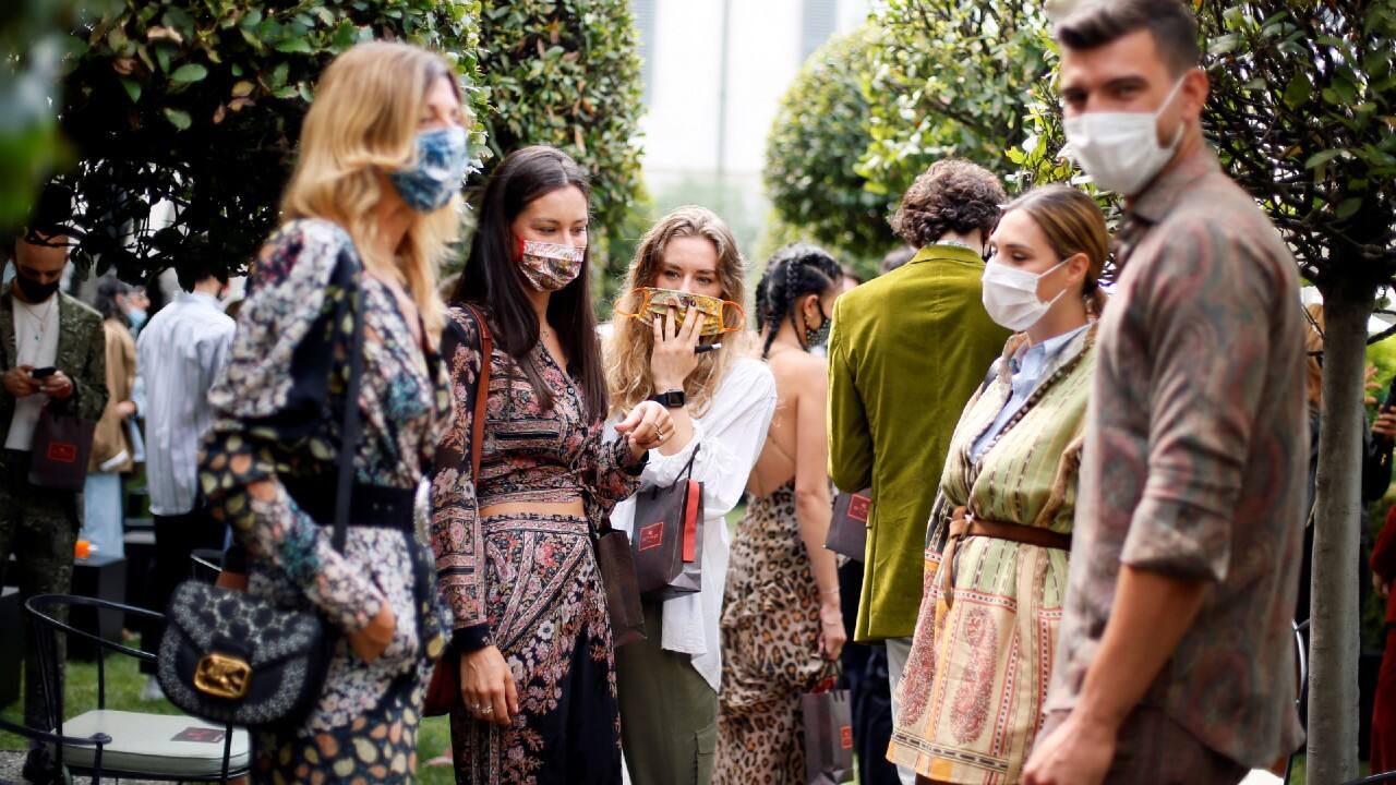 In pics | First real-world fashion show from Milan in COVID-19 era ...