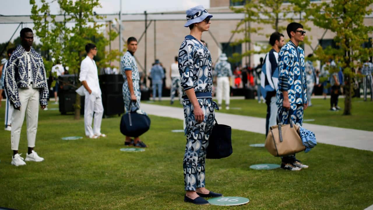 In pics | First real-world fashion show from Milan in COVID-19 era ...