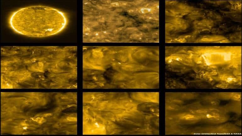 NASA Solar Orbiter captures tiny ‘campfires’ in closest-ever pictures ...