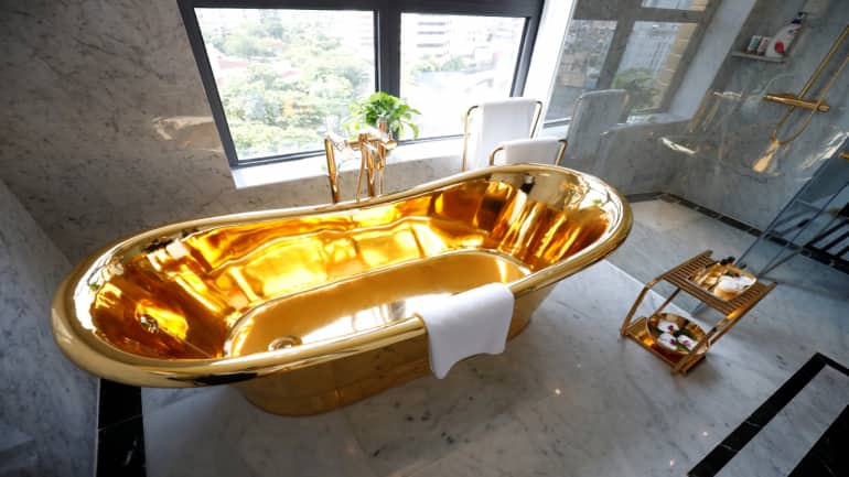 Gold-plated bathtubs and infinity pool! This Vietnamese hotel is a ...