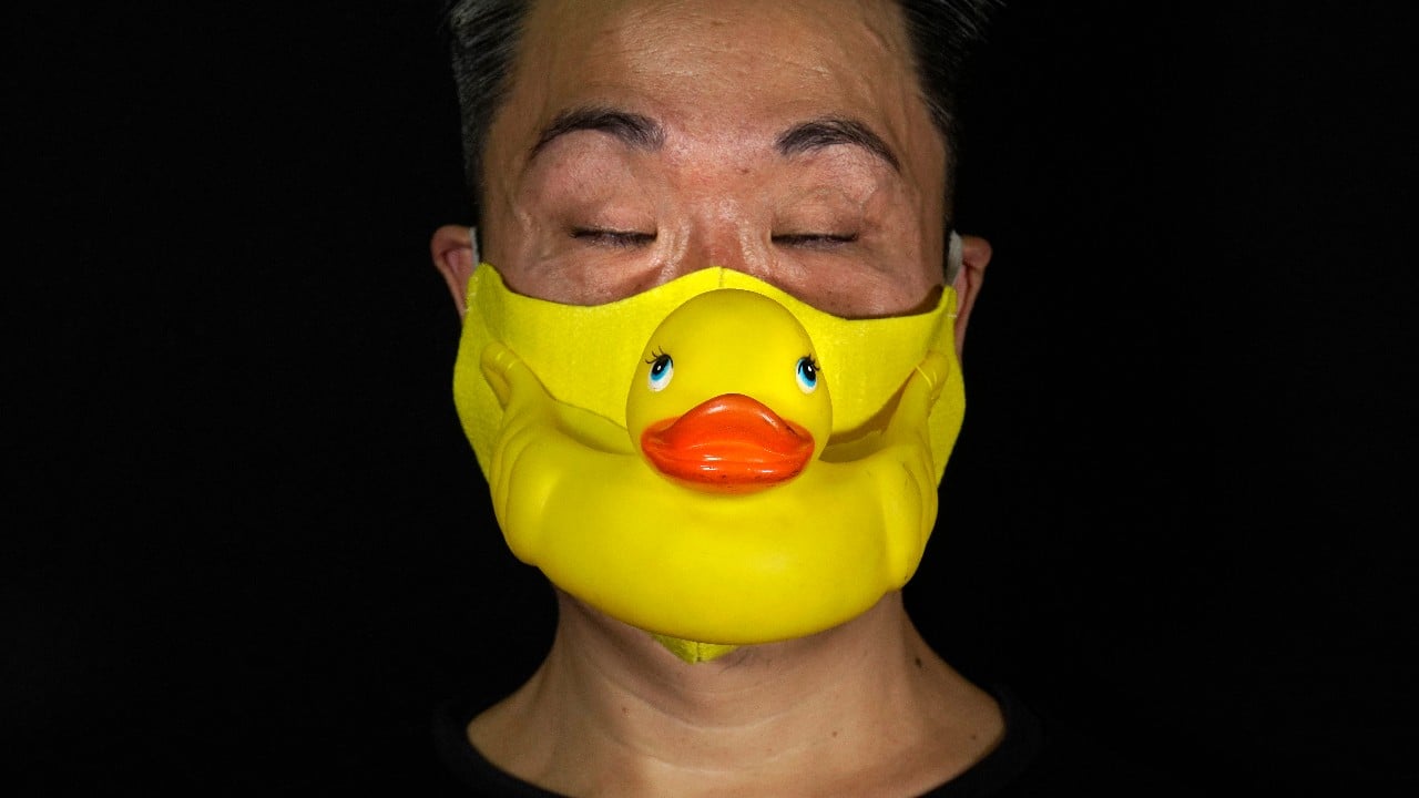In pics | Creative face masks inspired by COVID-19 pandemic and Hong ...