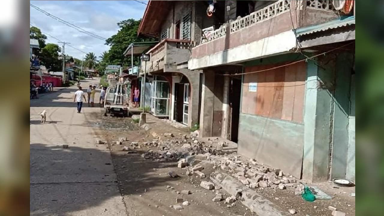 In pics | Strong earthquake jolts the Philippines, homes and roads damaged