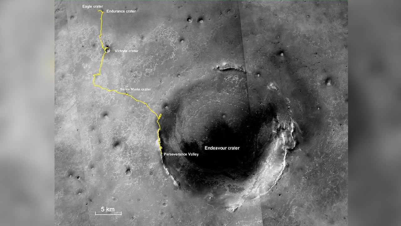 Stunning images of Red Planet captured by Mars Reconnaissance Orbiter