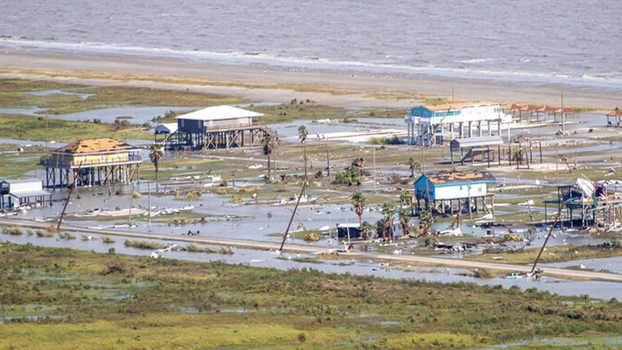 In pics | Aerial images show stark destruction from Hurricane Laura