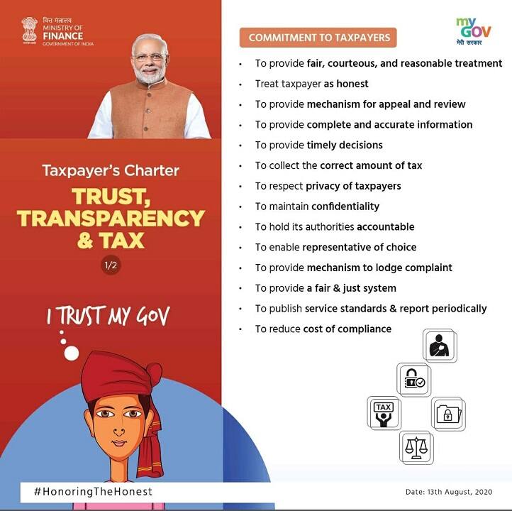 In Pics | Direct tax reforms: PM Modi’s ‘Transparent Taxation ...