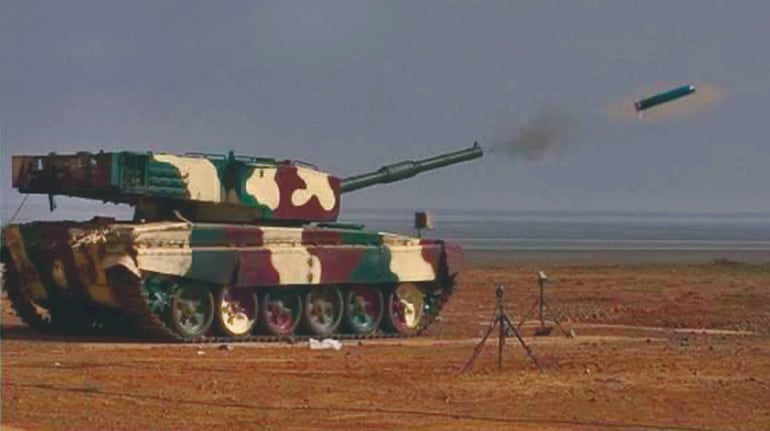 DRDO successfully test fires laser-guided anti-tank guided missile from ...
