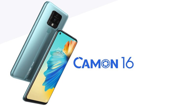 Tecno Camon 16 with 64 MP quad cameras, 5,000 mAh battery, 6.8-inch ...