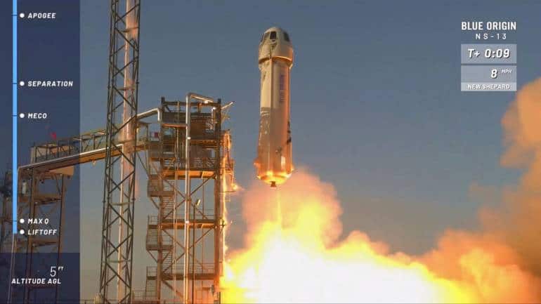 NASA moon-landing tech hitches ride to space on Bezos rocket
