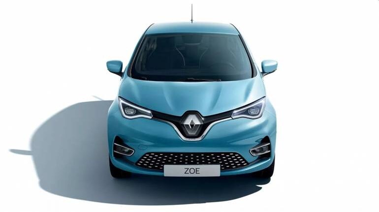 Renault Zoe electric hatchback spotted without camouflage in Chennai