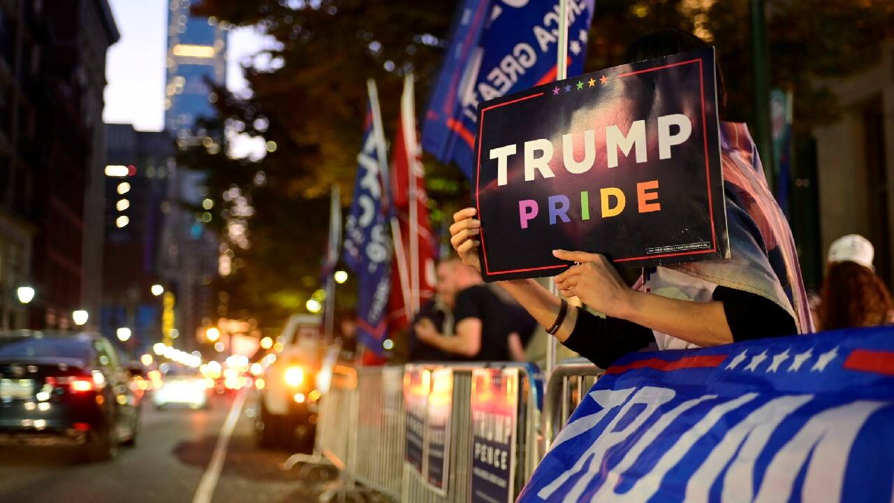 US Election 2020 | Donald Trump supporters rally around the president ...