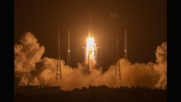 China launches lunar mission to bring back material from moon