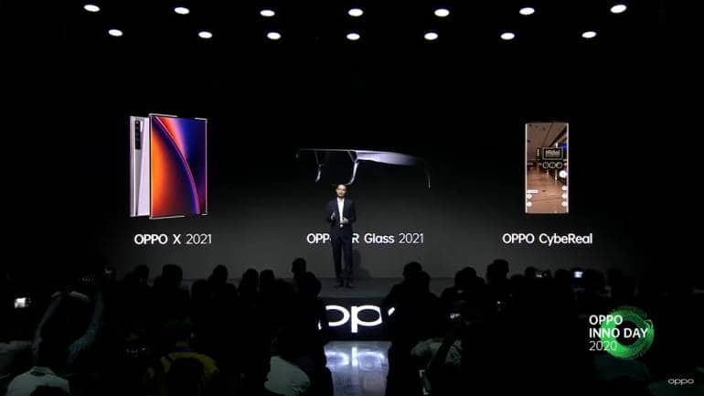 Oppo INNO Day 2020 | Oppo X 2021 rollable concept handset, AR Glass ...