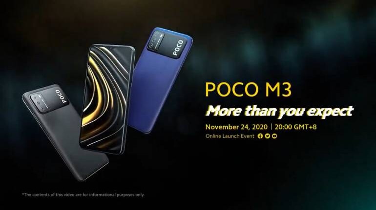 Poco M3 specifications and design teased in video ahead of launch