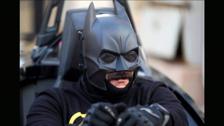 Batman on duty to save people from COVID-19 in Egypt