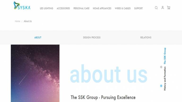 Syska Group diversifies product line; enters into fans segment