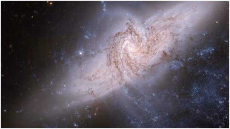 Watch| NASA captures video of galaxies that ‘appear to be locked in a ...