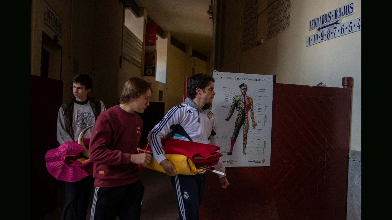 A look at how children in Spain learn the deadly art of bullfighting ...