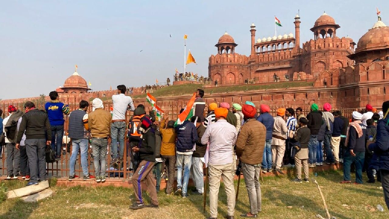 In Pics | Farmers' protest rally on Republic Day 2021 | Moneycontrol News
