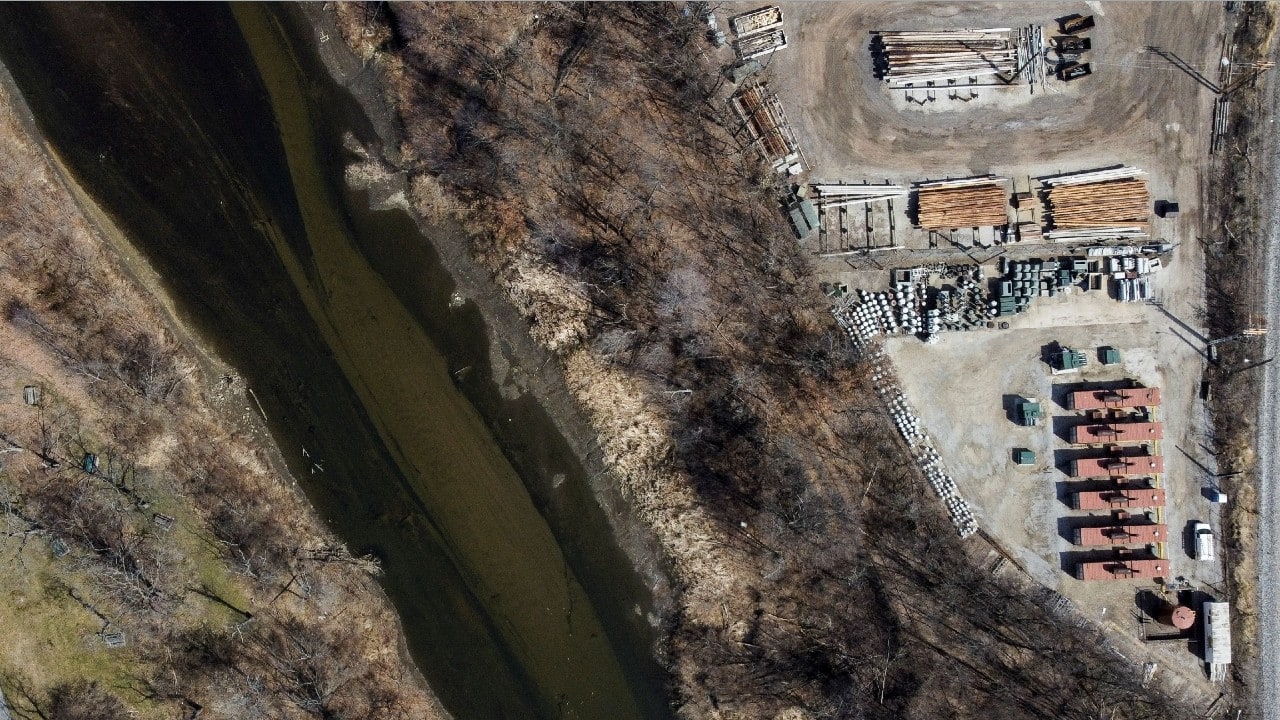 Seen from the sky: Polluted waters around the world