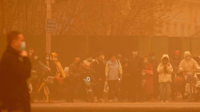 Beijing witnesses worst sandstorm in a decade, causing severe air pollution