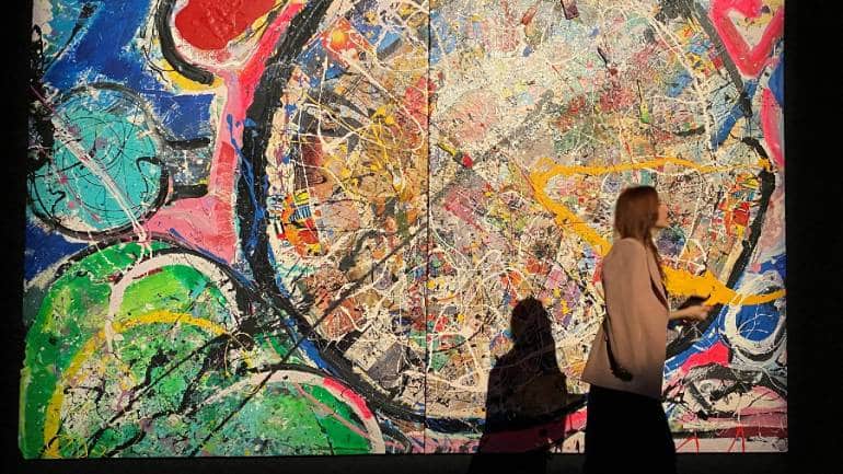Artwork from world's largest canvas painting sells for $62 million in Dubai Artwork from world's largest canvas painting sells for $62 million in Dubai