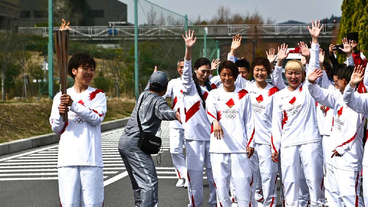 Torch relay for Tokyo Olympics kicks off its 121-day journey