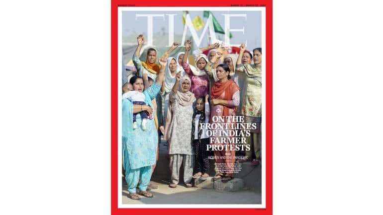 Farmers’ protest: Time magazine cover showcases women leading from front