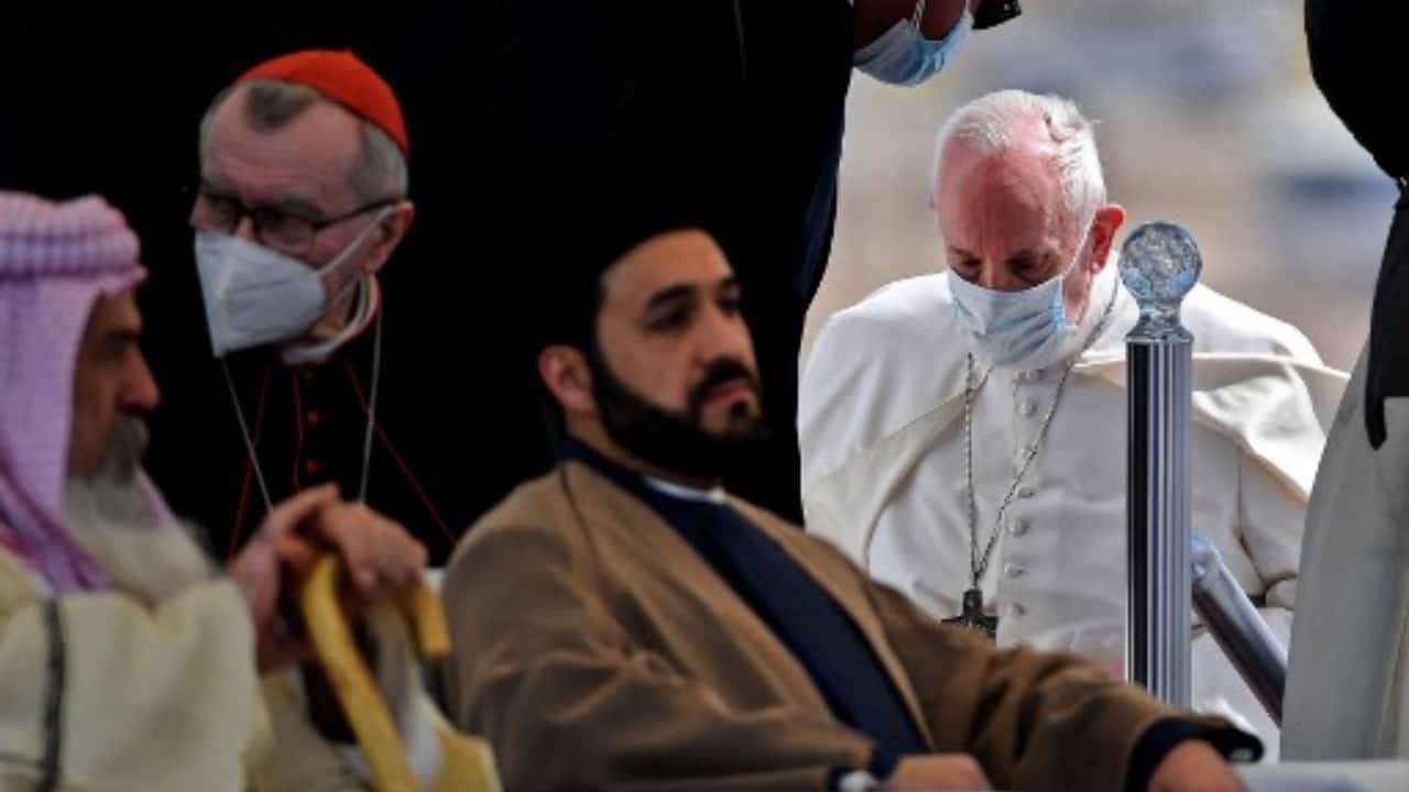 Pope Francis visits Iraq, calls for freedom of conscience and religion