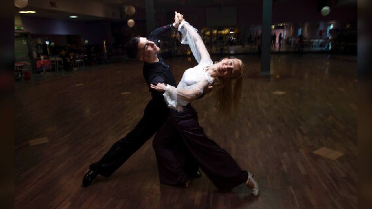 In pics | Italy ballroom dancers twirl through COVID-19 lockdown ...