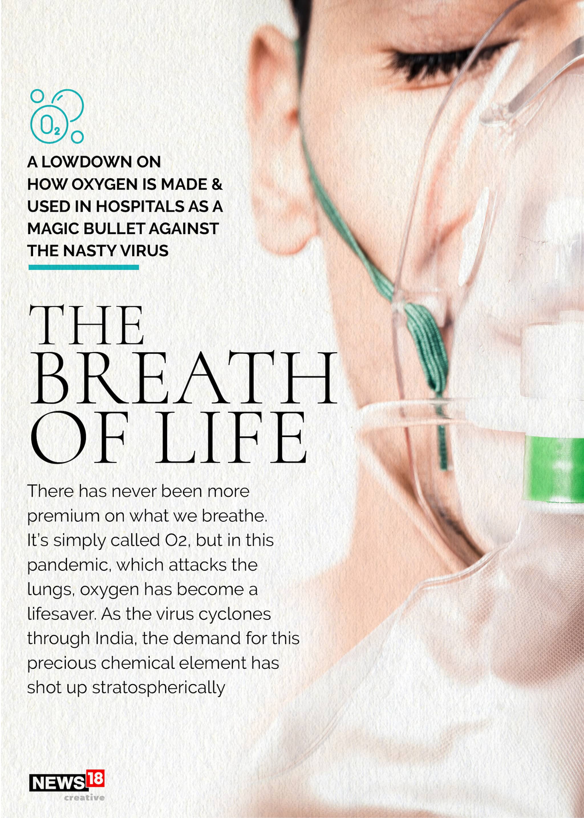 In Charts: How oxygen is made, used in hospitals