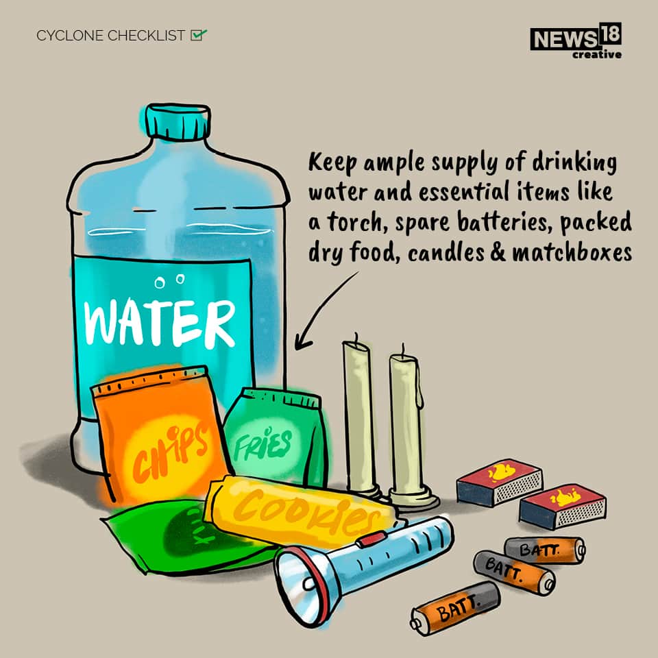 Cyclone checklist: What to remember in case Cyclone Yaas hits
