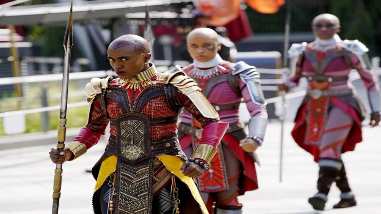 In pics | After pandemic pause, Avengers swing, soar into Disneyland ...