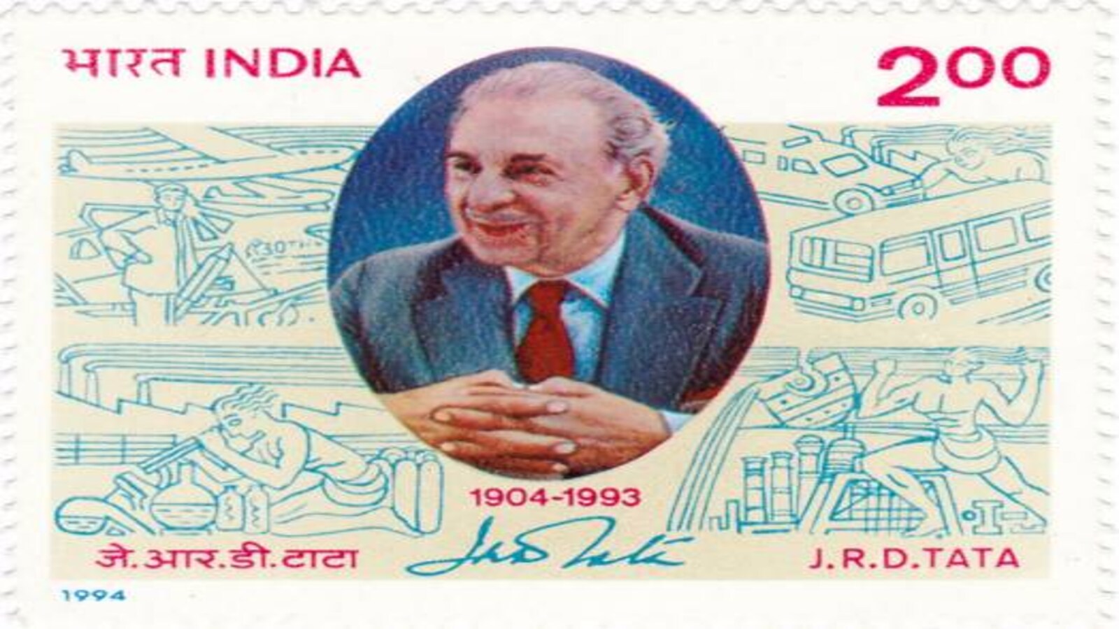 The Story Of Jrd Tata In Hindi Jrd Tata Biography In Hindi Tata