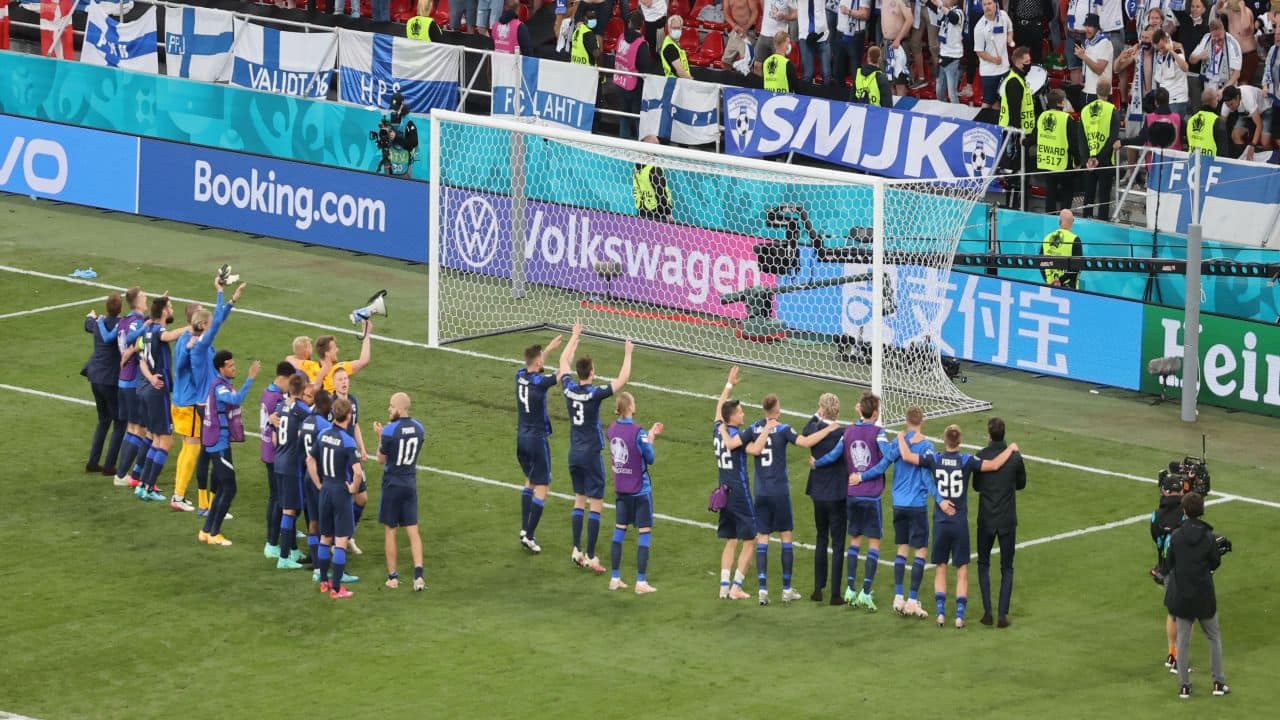 Soccer Football - Euro 2020 - Group B - Denmark v Finland - Parken ...